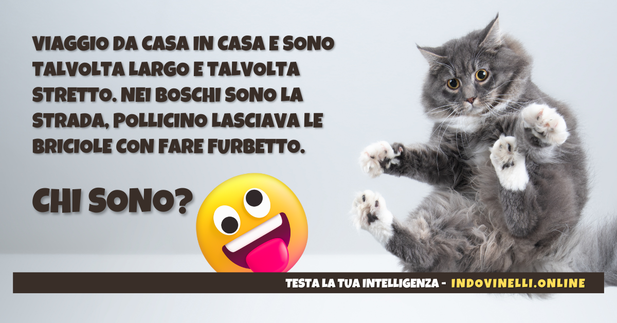 Non Perde Mai La Via - Indovinelli Online